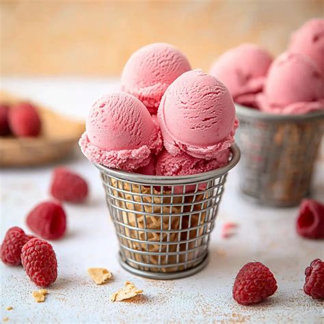 Refreshing Raspberry Sorbet Without Ice Cream Maker Made Easy