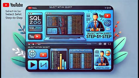 Master Sqlzoo Select Within Select Step By Step Sql Query Tutorial Youtube