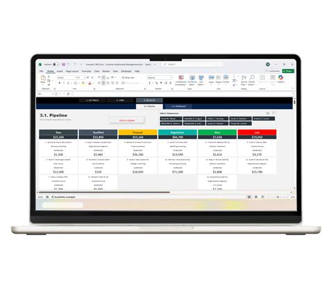 Crm Template Excel Customer Relationship Management Excel Excel