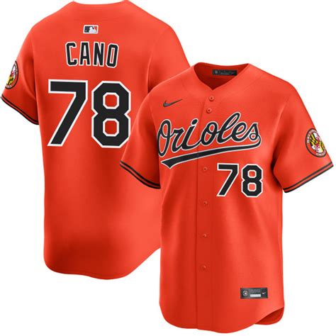 Yennier Cano Baltimore Orioles Alternate Orange Limited Jersey By Nike
