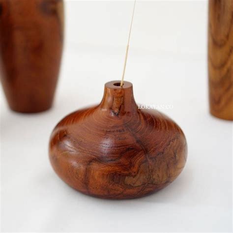 Minimalist Wooden Vases Wooden Vase Wood Turning Wood Vase