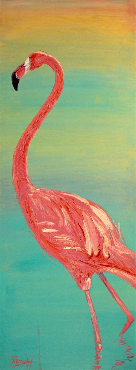 Купить картину Фламинго в Москве от художника Ковальчук Евгений
