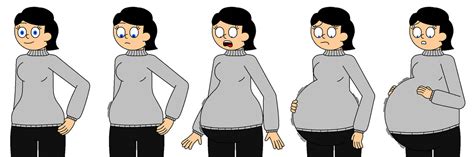 Susans Belly Bloat Sequence By Jethro Y On Deviantart