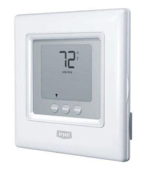 Carrier Tcsnac01 Non Programmable Thermostat Installation Instructions Thermostat Guide