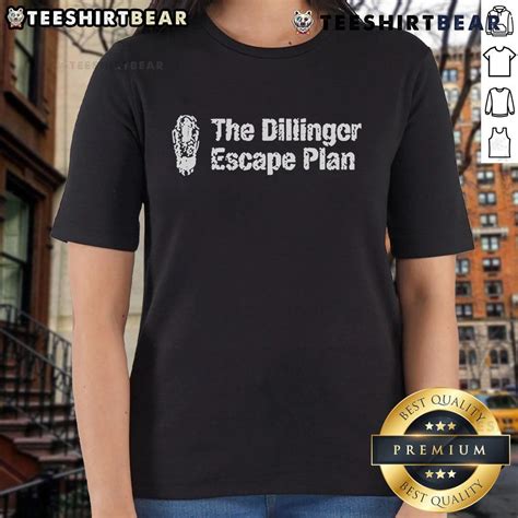Official The Dillinger Escape Plan Calculating Tube T Shirt Teeshirtbear