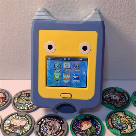 Yokai Watch Dx Pad S Screen Tach Color Free 20 Random Coins Shopee