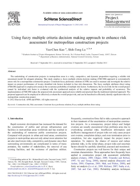 pdf using fuzzy multiple criteria decision making approach to enhance