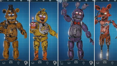 Animatronics From F NaF
