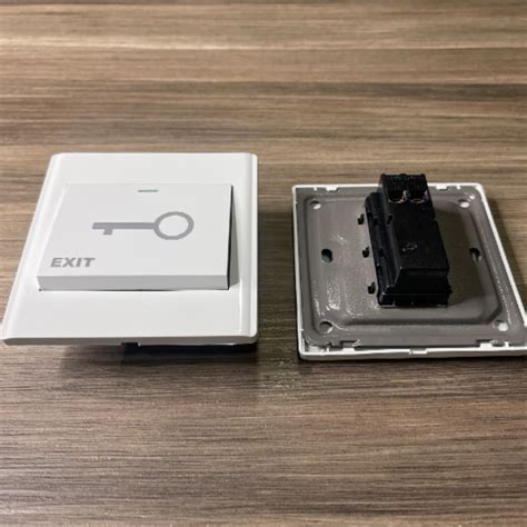 exit push button switch access control autogate em lock shopee