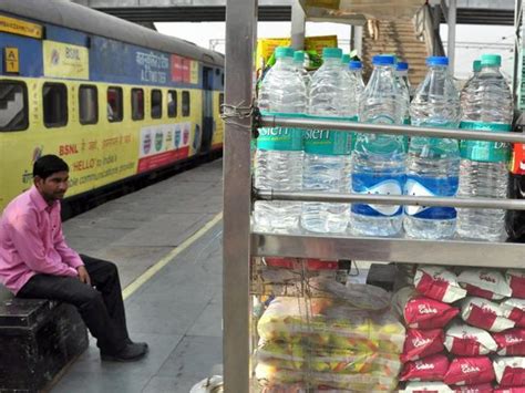 Sale Of Other Brands Packaged Water Goes Unchecked At Rly Station