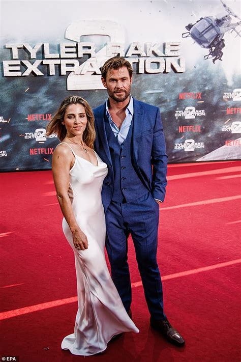 Elsa Pataky Stuns As She Cosies Up To Husband Chris Hemsworth At