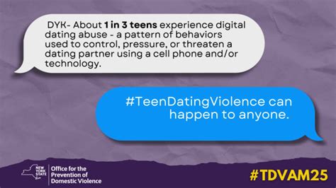 February Is Teen Dating Violence Awareness Month Office For The