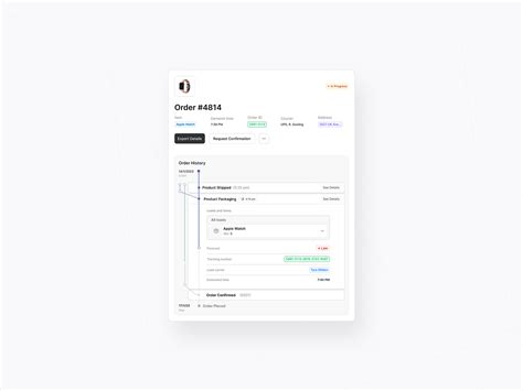 Order Tracking Ui By Azizul Islam On Dribbble