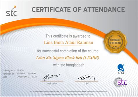 Lina Rahman Mba Cssbb On Linkedin It Was An Enlightening Experience