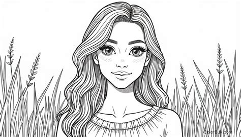 Free Printable Moriah Elizabeth Coloring Page Instant Download