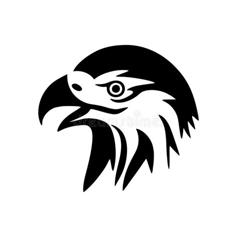 Hawk Face Icon Stock Vector Illustration Of Sport Eagle 352755116