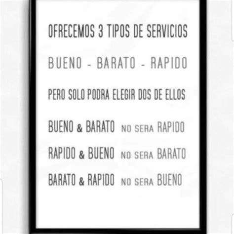 Ofrecemos Tres Tipos De Servicios