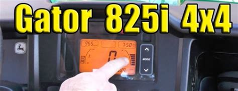 John Deere Gator 825i Warning Lights Master Your Dashboard Decoding