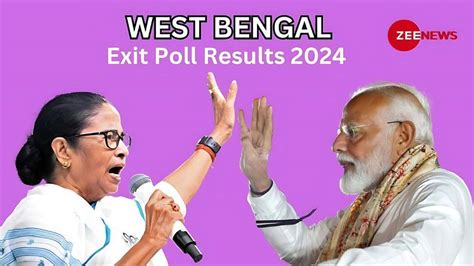 West Bengal Exit Poll 2024 Bjp May Outsmart Mamata Banerjees Tmc