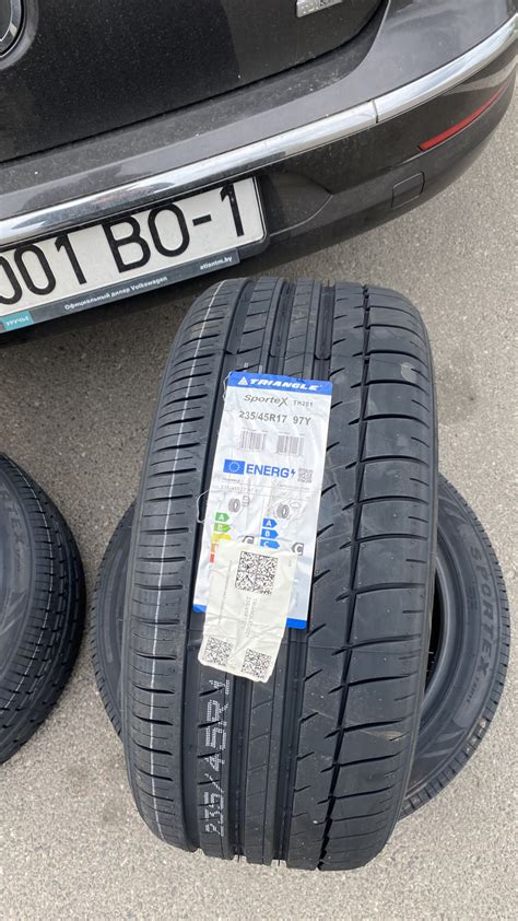 Летняя резина TRIANGLE SporteX TH201 — Volkswagen Passat CC, 2 л, 2009 ...