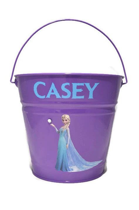 Frozen Easter Basket Elsa Easter Basket Personalized Easter Basket Easter Bucket Elsa