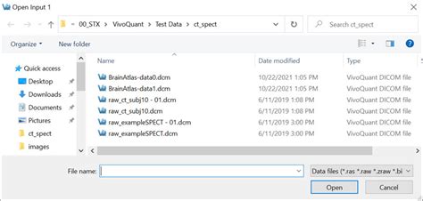 Append Data Vivoquant User Manual