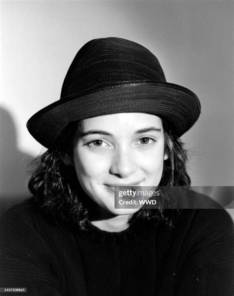 Actress Winona Ryder Promoting Her Role In The Movie 1969 Poses