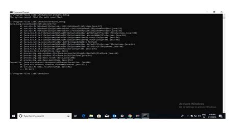 Java Lang ExceptionInInitializerError In Arduino 1 8 8 IDE With Window