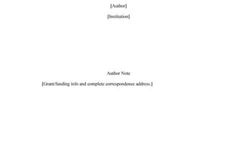 Apa Format Style Templates In Word Pdf ᐅ Template Lab for Apa Template For Word 2010 10