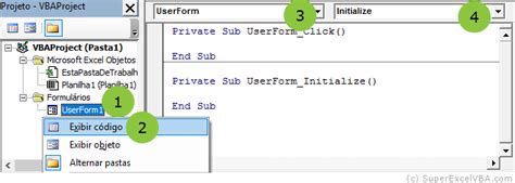 Vba Evento Userform Superexcelvba