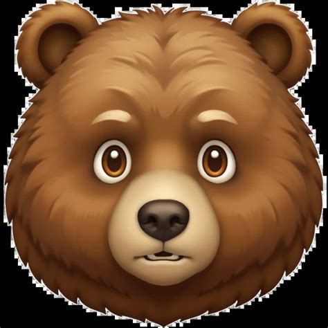 Bear Potrait Emoji Ai Emoji Generator