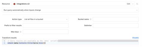 Filter Table Aws S3 Api Results In Retool Table 💬 App Building