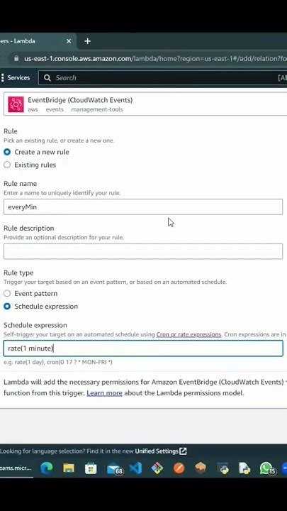 How To Create Expression Rule In Awslambda Youtube
