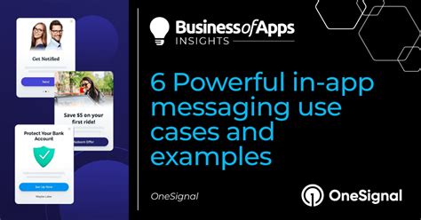 6 Powerful In App Messaging Use Cases And Examples Business Of Apps