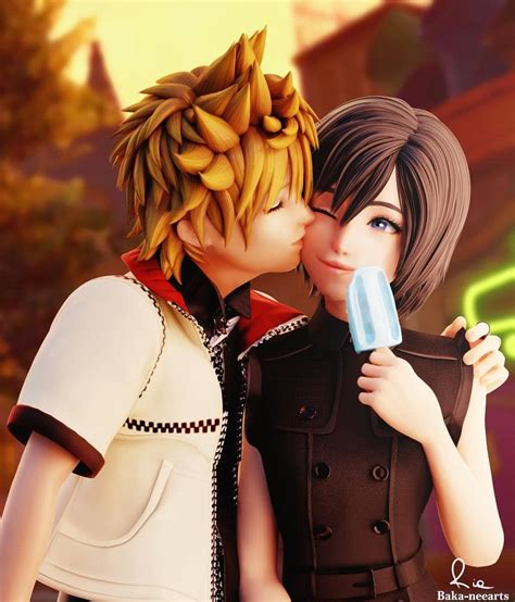 260 •axel Roxas And Xion• Ideas Kingdom Hearts Kingdom Hearts 3