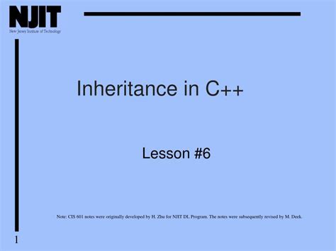 Ppt Inheritance In C Powerpoint Presentation Free Download Id