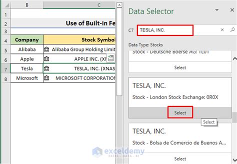 How To Add The Stocks Data Type In Excel Methods ExcelDemy