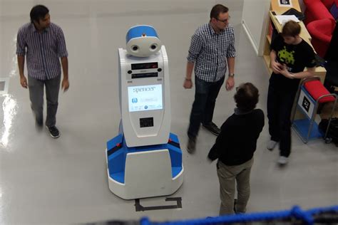 Spencer The Robot Will Guide Lost Passengers Through Amsterdams Schiphol Airport Next Week