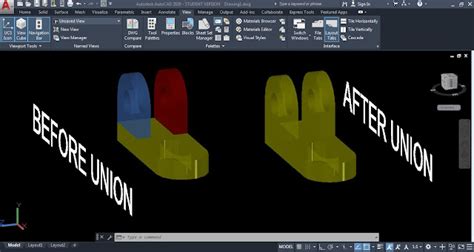 ABOUT UNION COMMAND IN AUTOCAD D WITH PROPERD DEFINITION ER CADMASTER