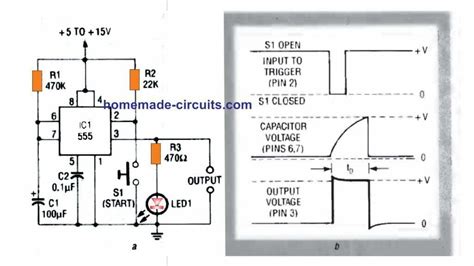 Sequential Timer Using Ic 555 Circuit Diagram Circuit Diagram