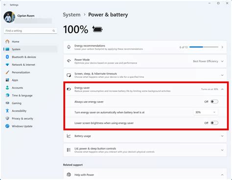 Windows 11中的能源节省者：它做什么？如何打开和关闭