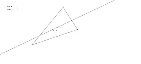 Euler Line Animation Geogebra