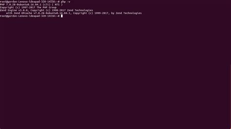 Installing Php Ubuntu Linux