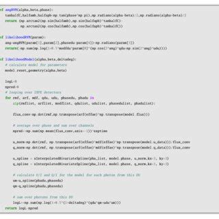 Figure A1 Python Code For RVM Model And General Model Including Energy Download Scientific