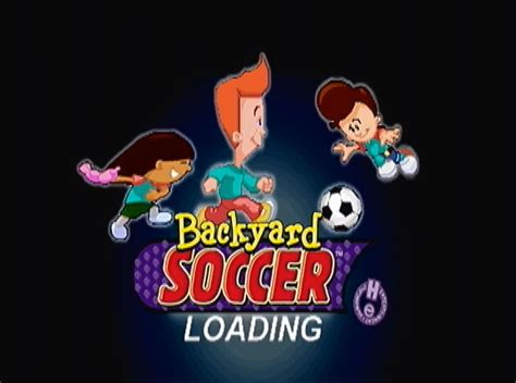 Backyard Soccer Ps1 Loading Screen By Princessbeautiful On Deviantart