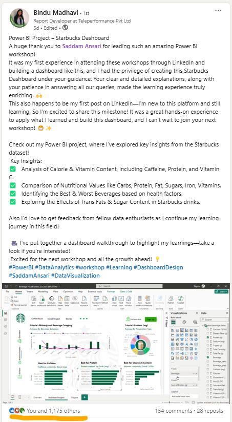 Dataanalytics Powerbi Dashboarddesign Bi Visulazation Dataanalysis Saddam Ansari 20