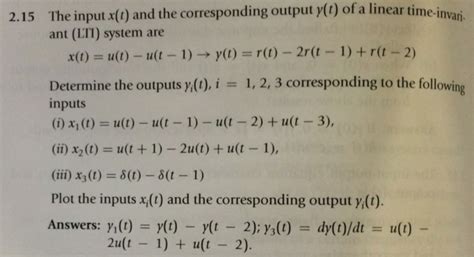 solved the input x t and corresponding output y t of a
