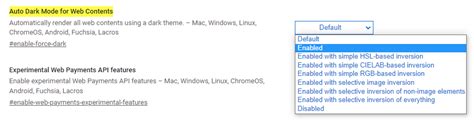 Chrome Flags Enable Force Dark Force Dark Mode On Chrome Minitool