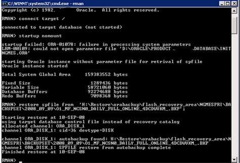 Oracle Cloning Conventional Restore Method And Rename Db Post Db Refresh