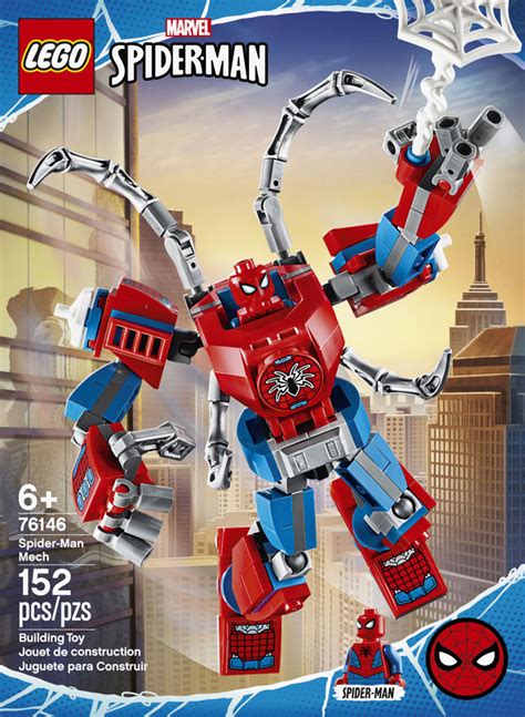 Lego Super Heroes Le Robot De Spider Man 76146 152 Pièces Toys R Us Canada
